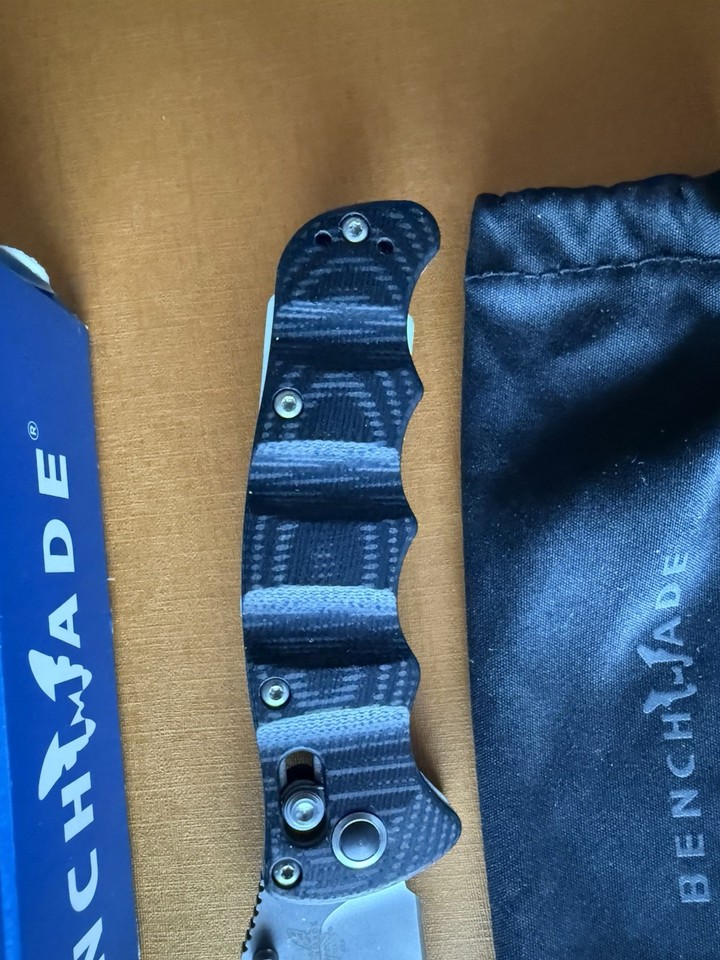Benchmade 484 Nakamura M390 Folding Knife Rare FIRST PRODUCTION #332 of ...
