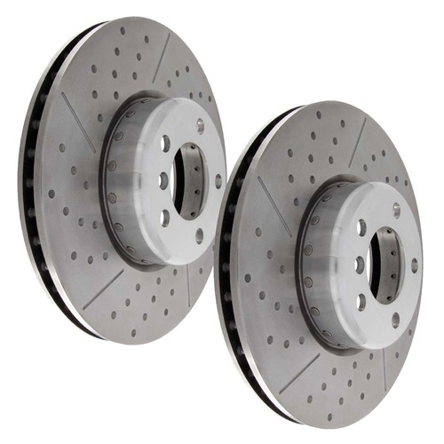EBC Turbo Groove Disc sports brake disc (2-piece) Front for BMW 1 2 3 ...