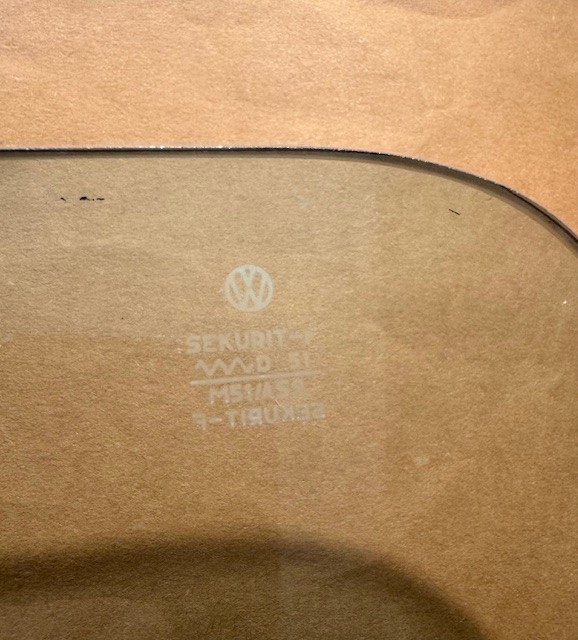 1951-1967 VW Split Window 21 23 Window Bus Skylight Glass Original ...