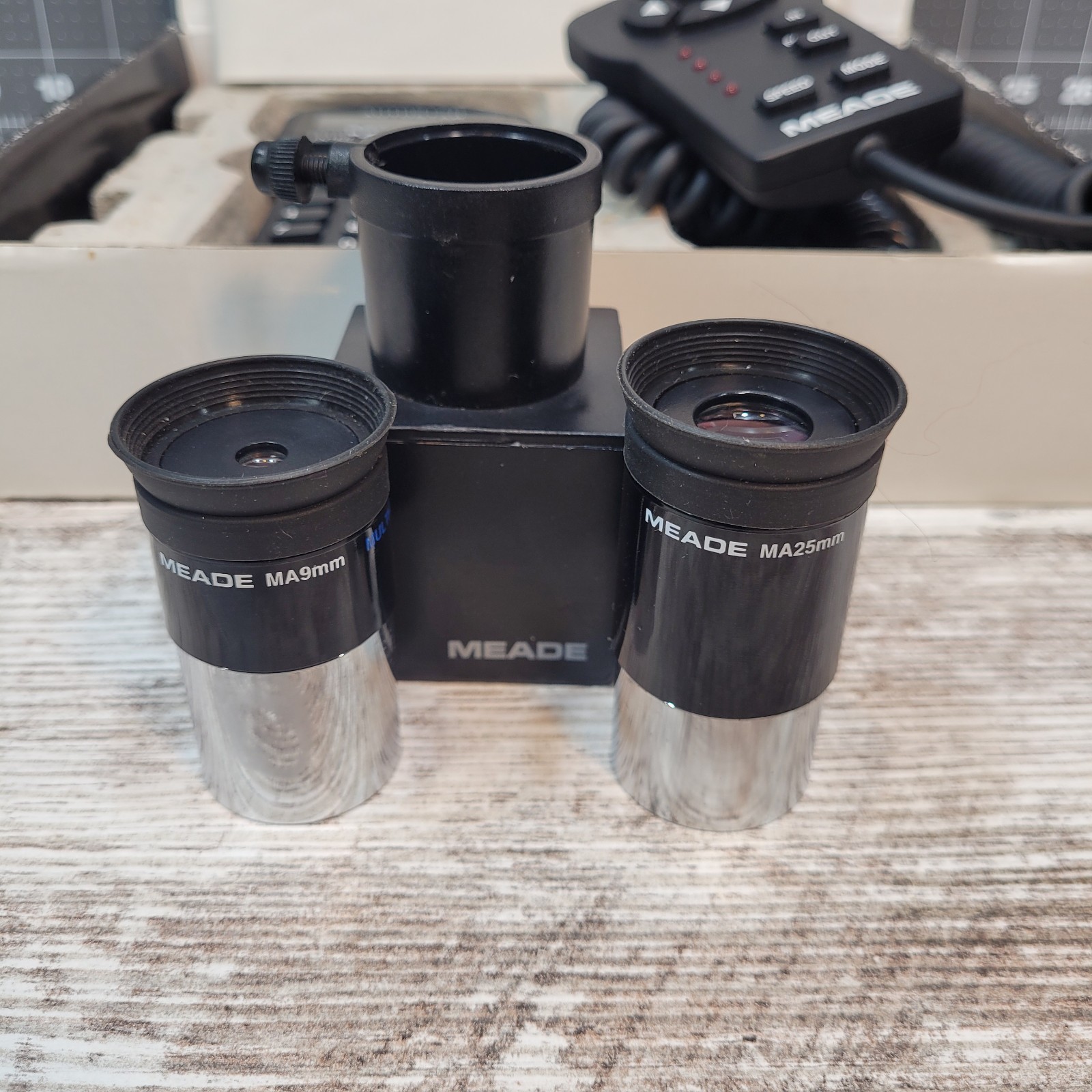 Meade AutoStar 495 ~ Autostar 35-4702-00 Telescope Controller 90° Lens ...