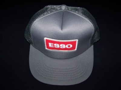 Esso Gas & Oil Vintage Snapback 1980s hat mesh back truckers cap | eBay