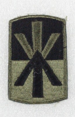 Army Patch: 11th Air Defense Artillery Brigade - subdued, cut edge | eBay