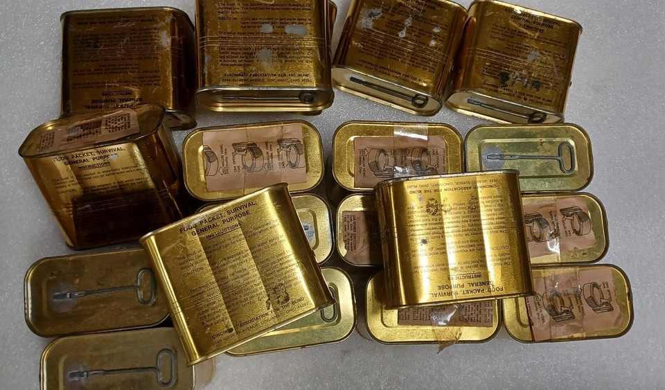 1 Vintage US Military Food Packet Survival General Purpose Ration ...