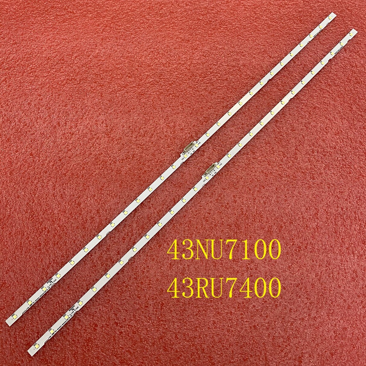 LED strip(2)for Samsung UN43NU6950 UN43NU6900 UE43NU7100 UN43RU7100P ...