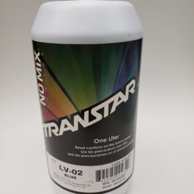 Transtar LV02 Blue- No Mix Automotive Paint Toner - 1 Liter | eBay