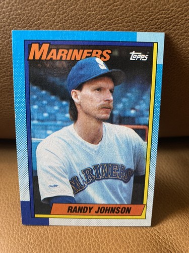 1990 Topps Baseball #431 Randy Johnson - Seattle Mariners 2nd Year ...
