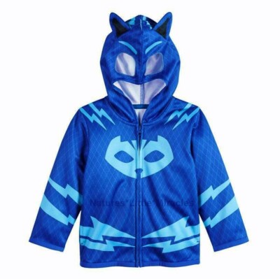 PJ Masks Hoodie Jacket Catboy Boys Girls Size 2T Cat Halloween Costume ...