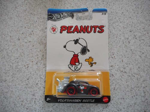 HOT WHEELS DIE CAST HW THEMED GDG83 SNOOPY PEANUTS VOLKSWAGEN BEETLE ...