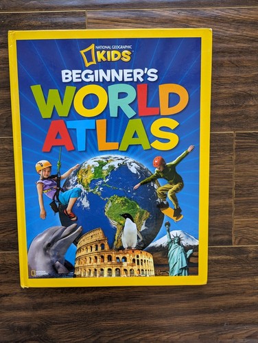 Kids Beginner's World Atlas National Geographic Book | eBay