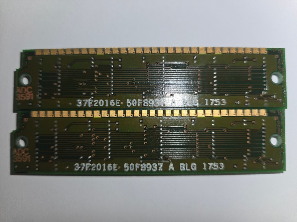 IBM 93 14 6161763 RAM 30 pin SIMM MEMORY MODULE 30-PIN, Untested | eBay