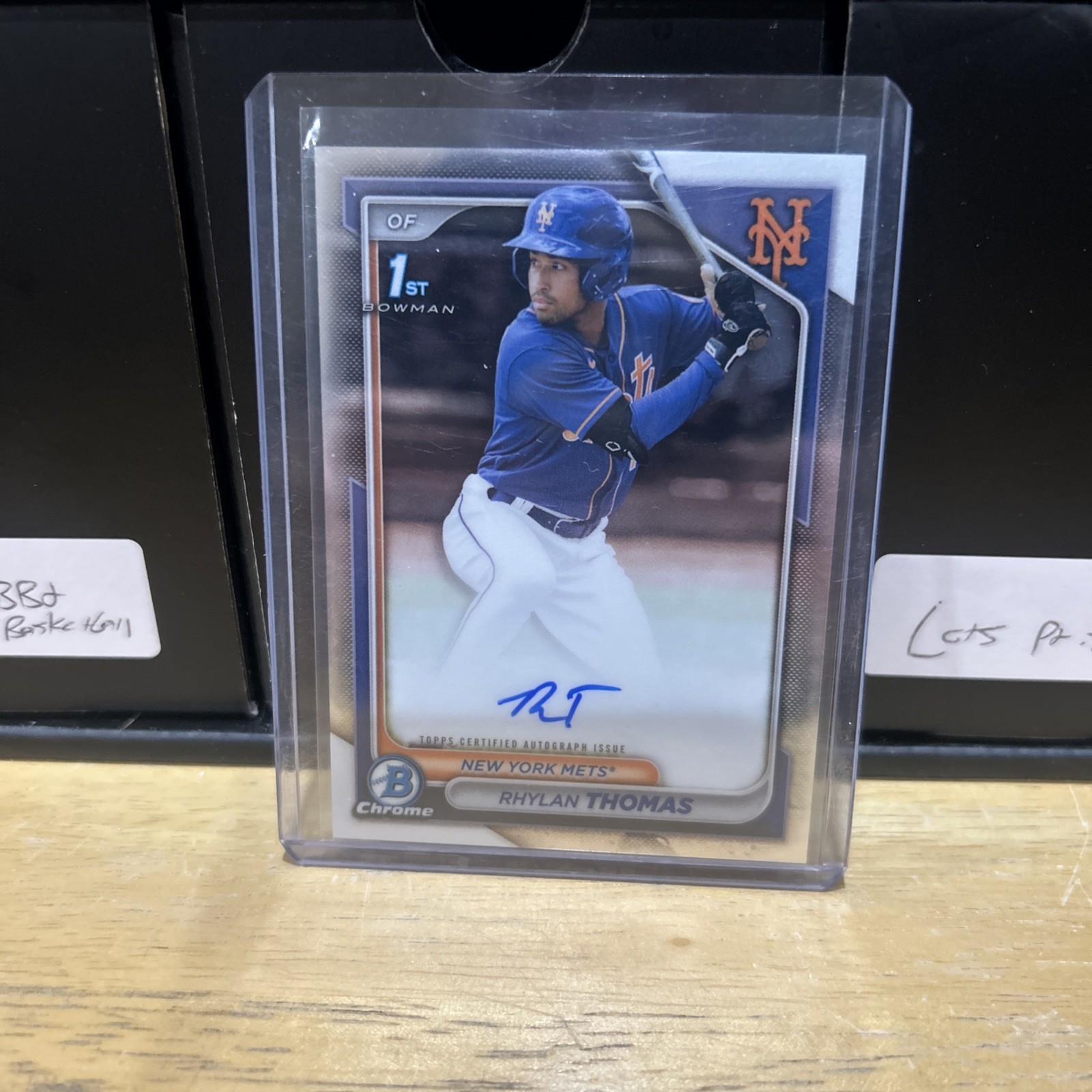2024 Bowman Chrome - Prospect Autographs Rhylan Thomas #CPA-RTH (AU, RC ...