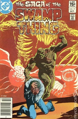Swamp Thing Canadian Price Variant #17 VG 4.0 1983 Stock Image | eBay