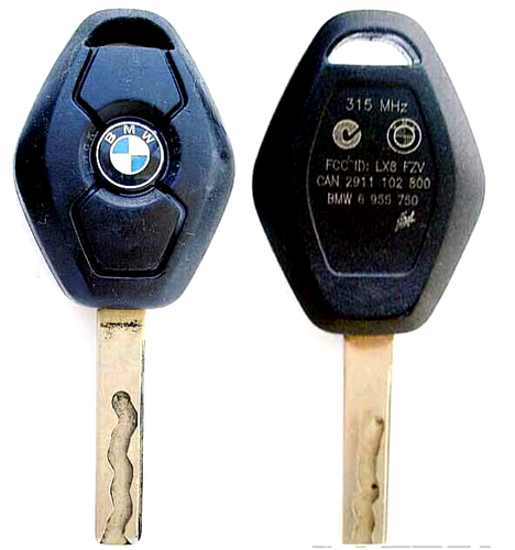 1; Diamond Keyless Entry Remote LX8FZV Car LX8 FZV BMW X3 X5 used with ...