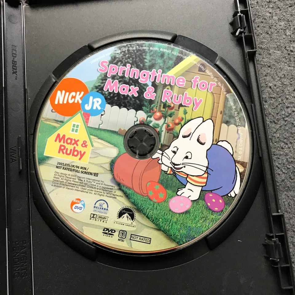 Nick Jr. Max and Ruby - Springtime for Max and Ruby DVD | eBay