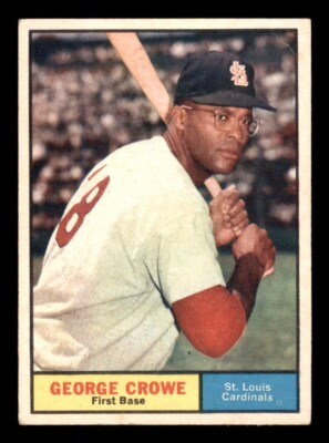 1961 Topps Baseball #52 George Crowe VG *e1 | eBay