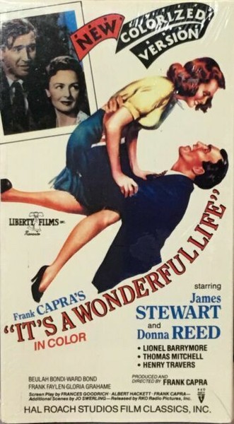 It's a Wonderful Life Colorized VHS for sale online | eBay