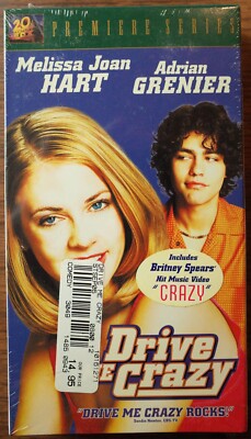 DRIVE ME CRAZY SEALED VHS TAPE w/ Hype Sticker MELISSA JOAN HART | eBay