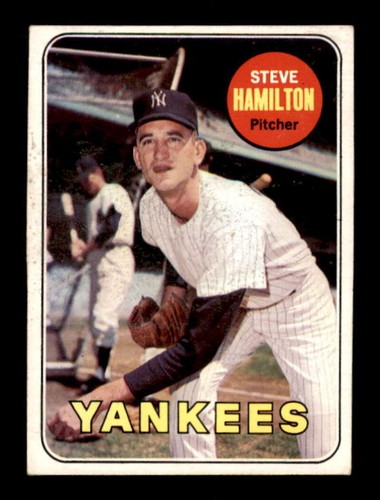 1969 Topps #69 Steve Hamilton VG/VGEX Yankees 562224 | eBay