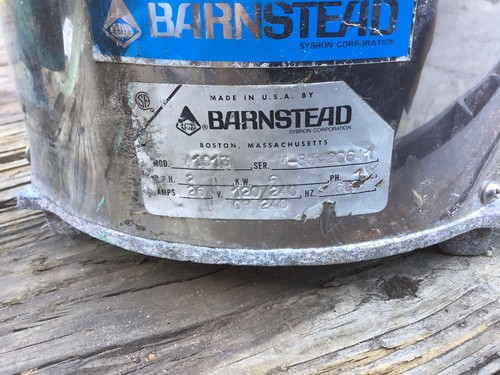 Barnstead Still A1013 2 Gph | eBay