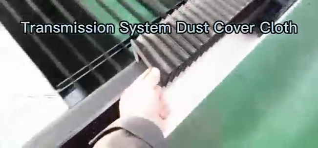 CNC Dust Cover Cloth for CNC Machine Bellows Water Oil Proof Customize ...