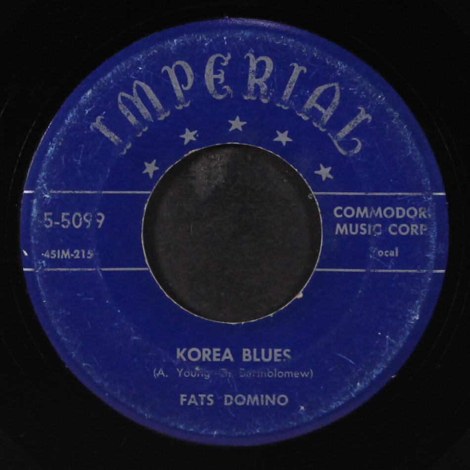 FATS DOMINO: every night about this time / korea blues IMPERIAL 7 ...