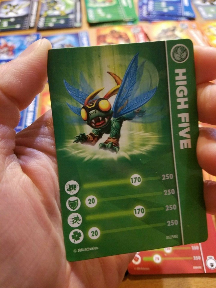 Skylanders Trap Team Giants Spyro's Adventure Swap Force Trading Cards ...