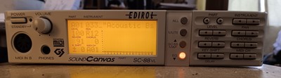 Edirol Sound Canvas SC88VL & Roland MC-50 Micro-Composer+over 180 ...
