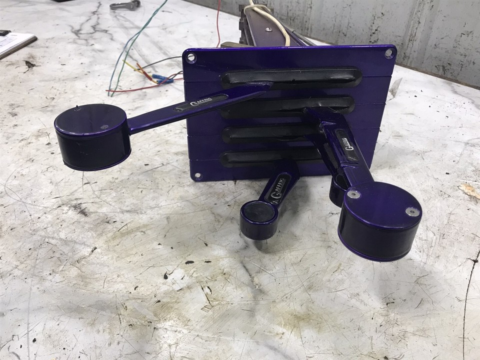 99 Power Quest 290 Enticer Boat Gaffrig throttle shifter control ...