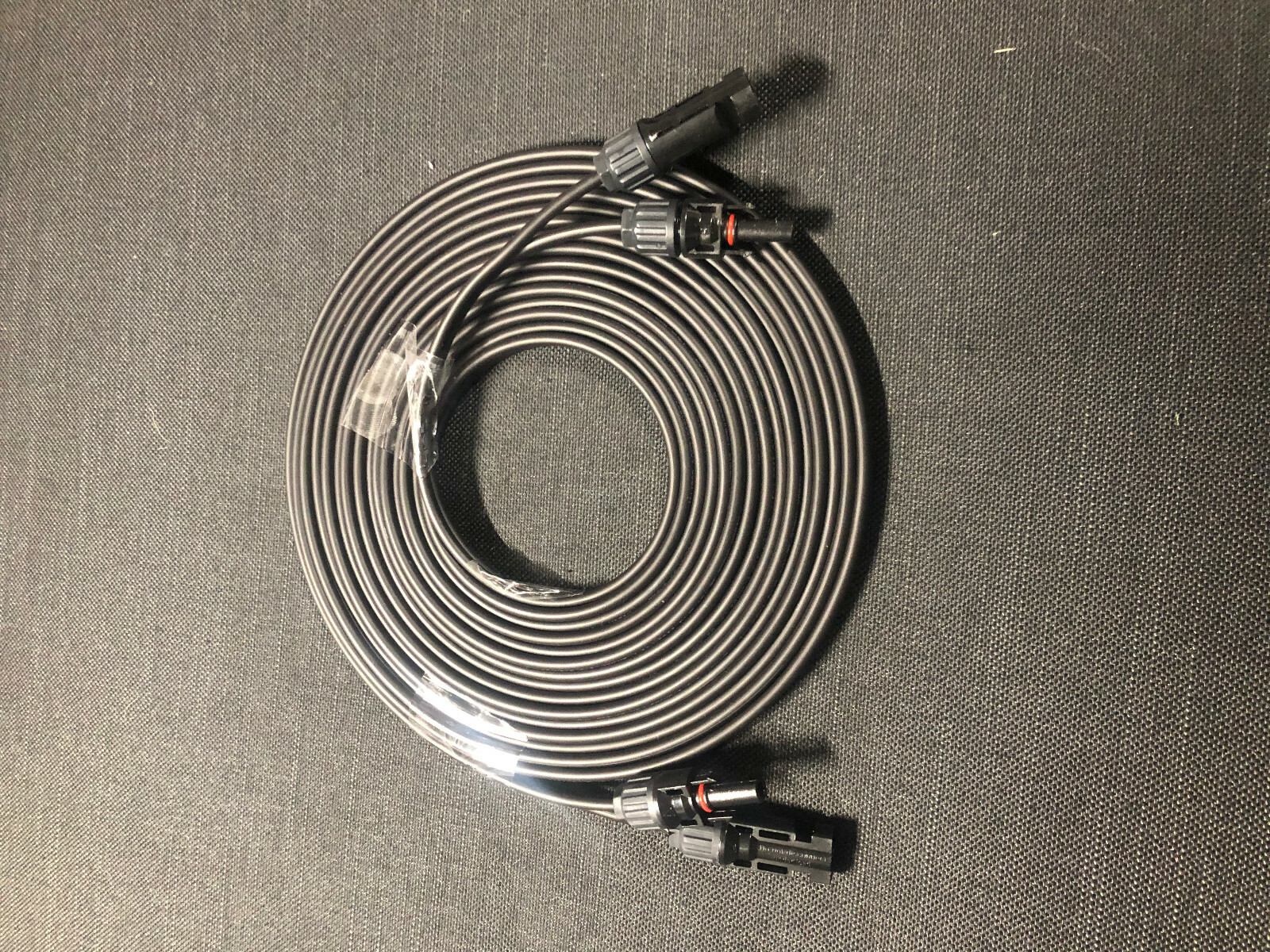 25 METER 4MM TWIN DC SOLAR CABLE EXTENSION WIRE SOLAR TYPE PLUGS 4x4 ...