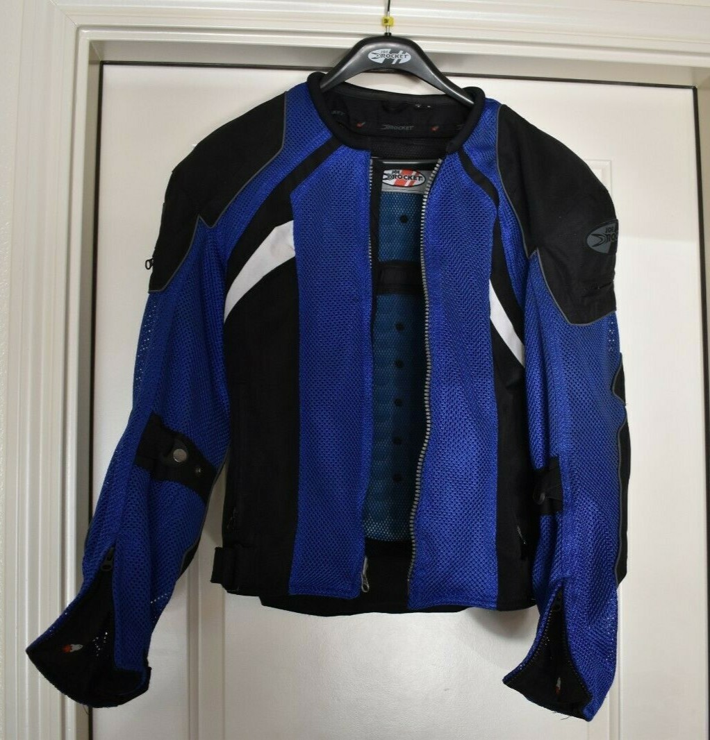 Joe Rocket Motorcycle Jacket w/ Fleece Liner and Windproof Exterior ...