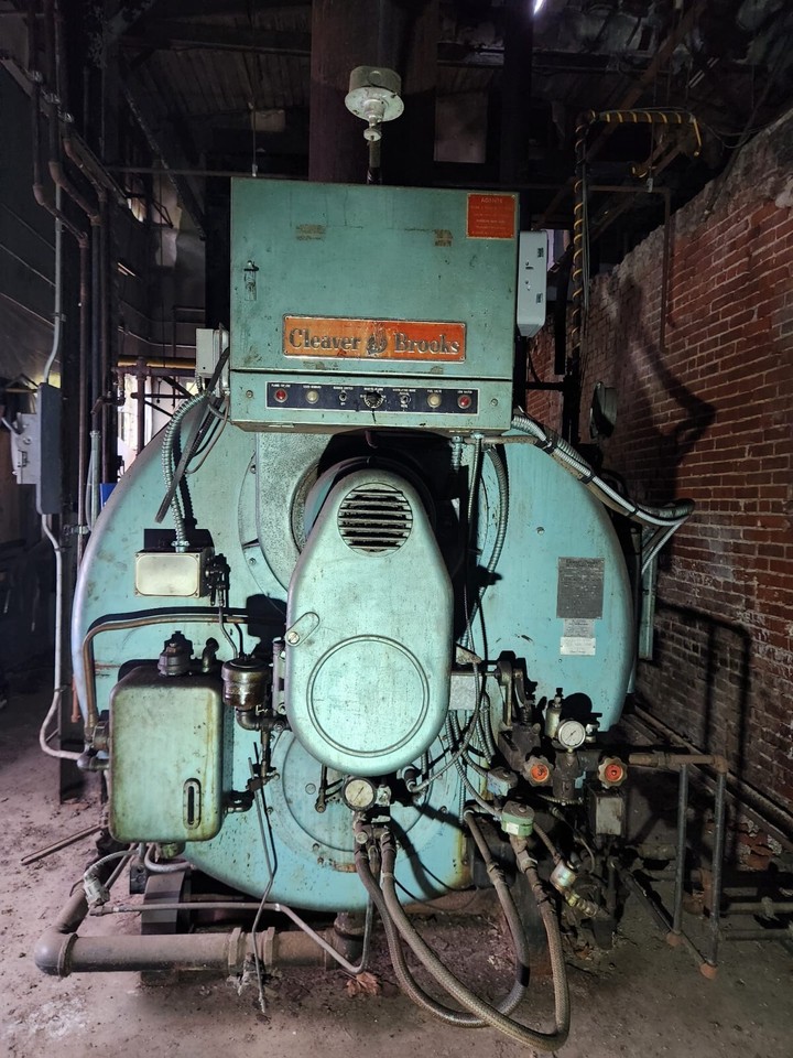 Cleaver Brooks Gas-Oil Fired Boiler Assembly | eBay