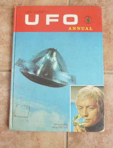 GERRY ANDERSON - UFO UNCLIPPED Annual 1971 UK 1st/First HB TV sci-fi | eBay