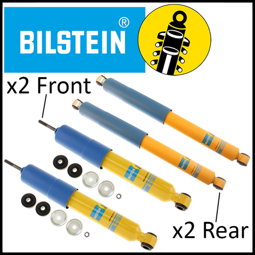 Bilstein B6 4600 Front & Rear Shocks Set fits 1990-1997 Ford Ranger RWD ...