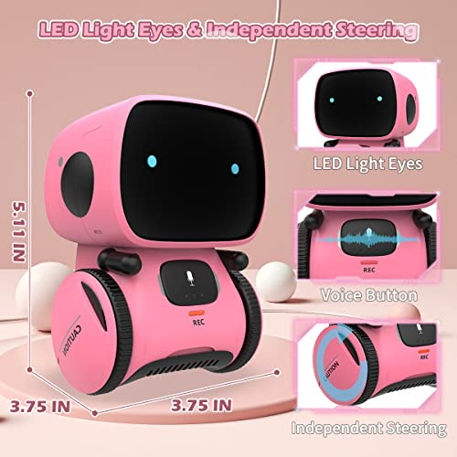 Robots for Girls 3-5, Interactive Smart Robotic with Touch Sensor ...