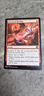 Borrowed Hostility The List Reprints Regular Common Instant MTG NM | eBay