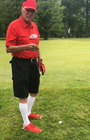 Money Club Golf Chipper 35" Right Handed Men 37° Red Club Chipping Chip ...