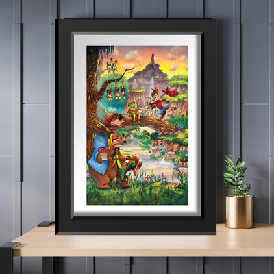 Disney Splash Mountain Brer Fox Bear Rabbit Frogs Attraction Ride ...