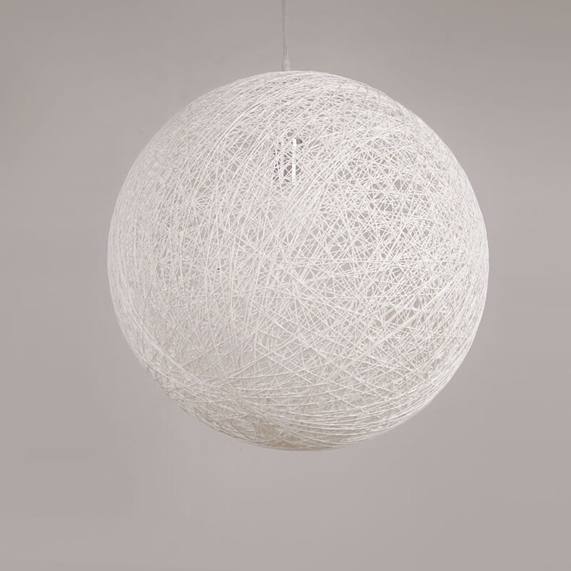Modern Hemp Round Ball Lamp Random Art Ceiling Light Chandelier ...