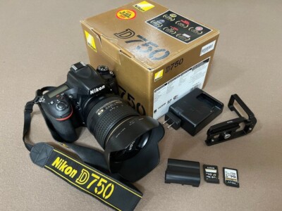 Low Shutter Count Nikon D750 DSLR & Clean Nikon AF-S 24-120mm f/4G ED ...