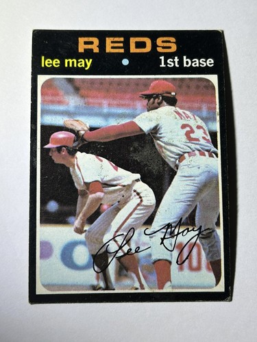 1971 Topps #40 Lee May Cincinnati Reds B70 | eBay