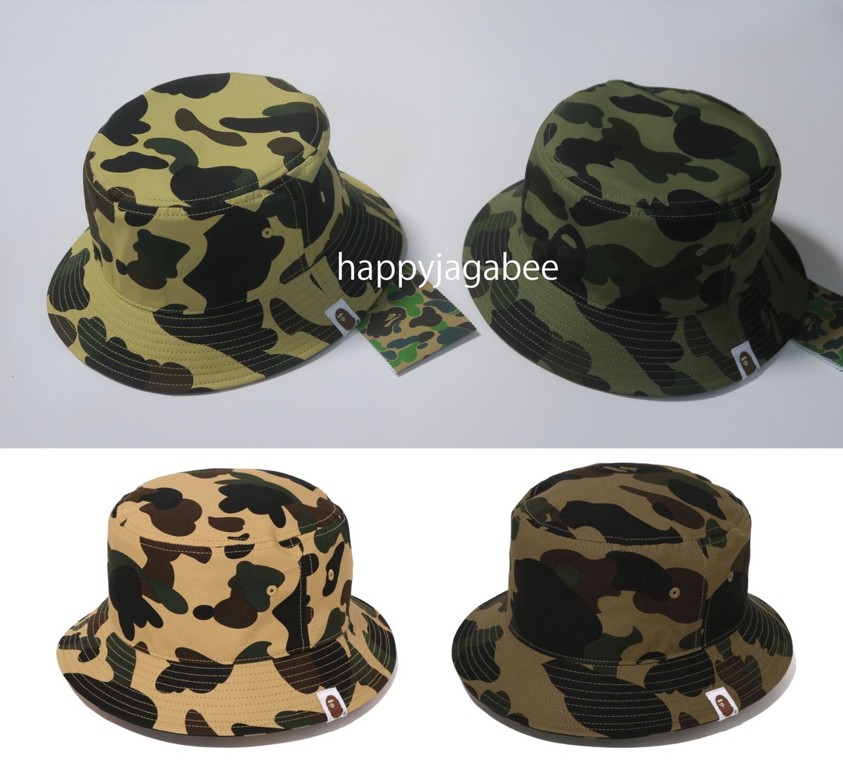 Bape Camo Bucket Hats