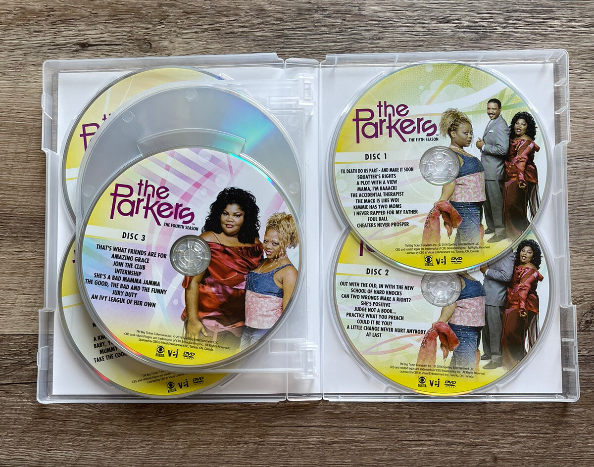 The Parkers Complete TV Series Seasons 1-5 (DVD, 14 Disc Set) Mo’Nique ...