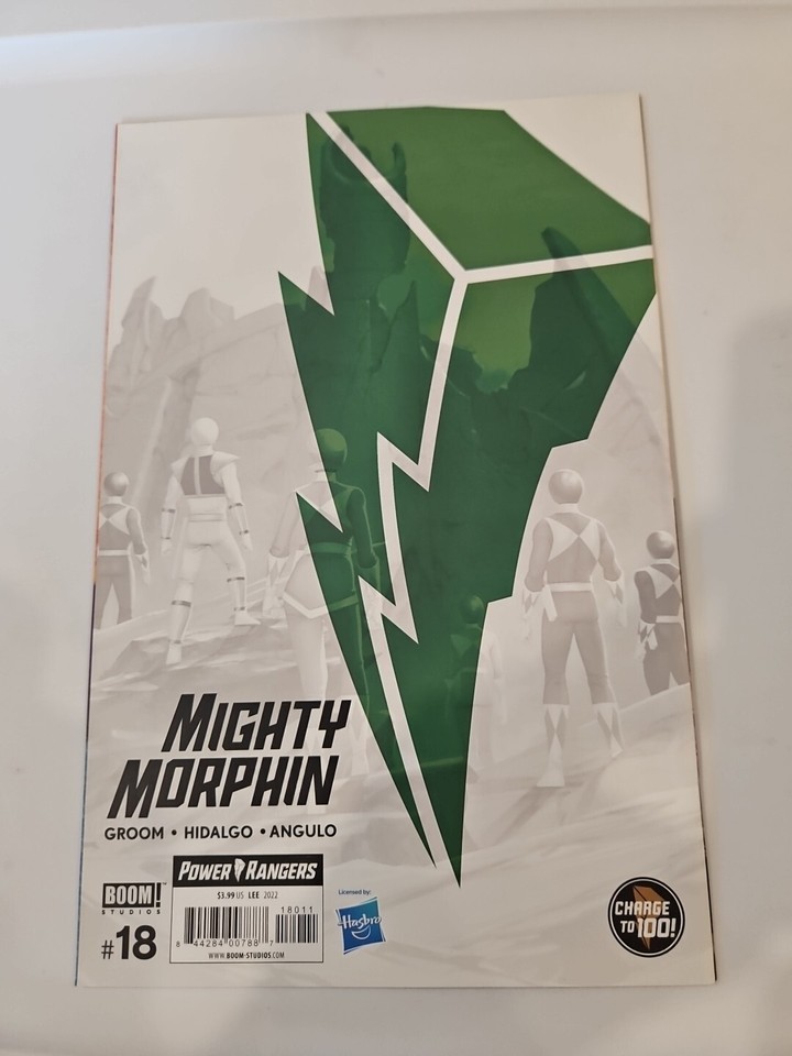 MIGHTY MORPHIN 18 A BOOM STUDIOS VARIANT COMIC POWER RANGERS PARROT ...