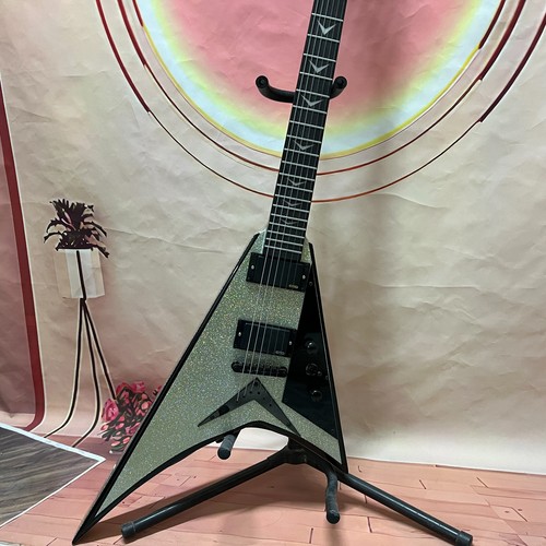 New Jackson swallow-tail V Electric Guitar Sparkle Strings-Thru-Body ...