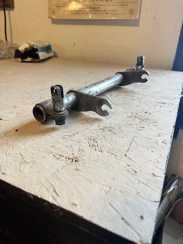 TM1 Harley Knucklehead Panhead Flathead Springer Spot Light Bar ...