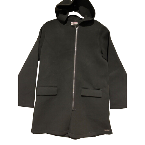 Betsey Johnson Soft Shell Performance Hooded jacket Black Water ...