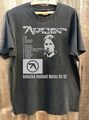 Aphex Twin Shirt, Selected Ambient Works 85-92 Album Charcoal T Shirt ...