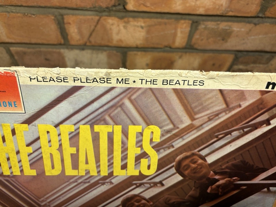 The Beatles - Please Please Me (1963 UK LP) 12" Vinyl Record PMC1202 | eBay