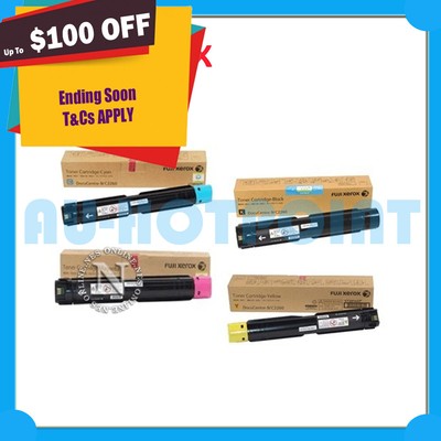 OEM Fuji Xerox CT201434-CT201437 Toner Set for DocuCentre-IV C2260 ...