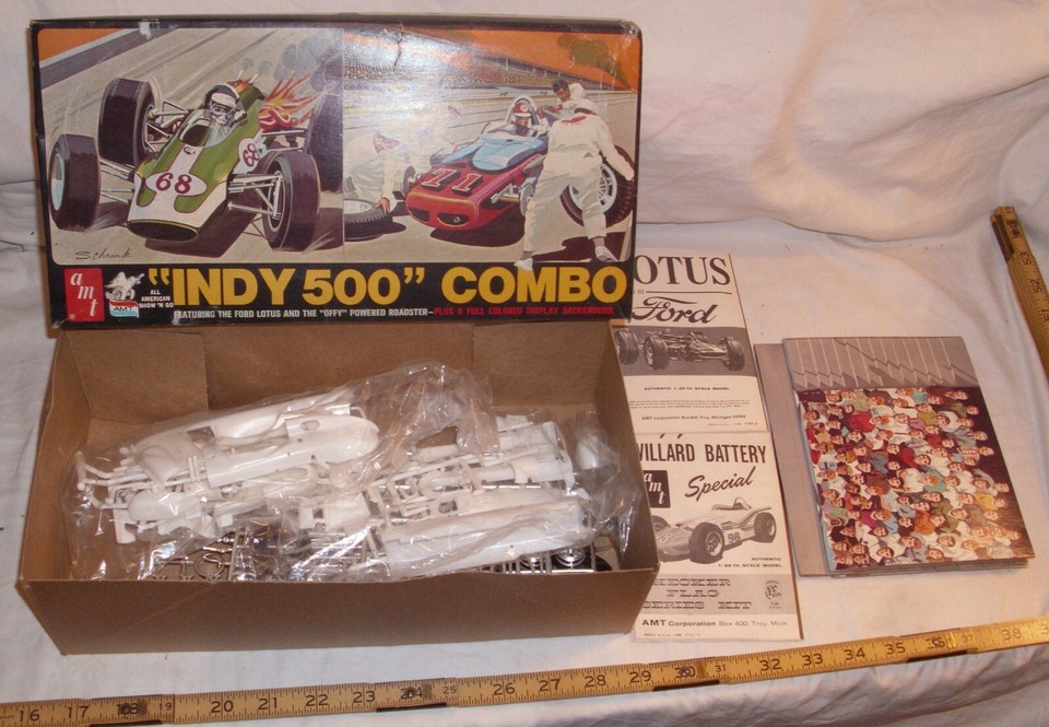 AMT "INDY 500" COMBO KIT LOTUS & WILLARD MODELS BOXED 1:25 T362 | eBay